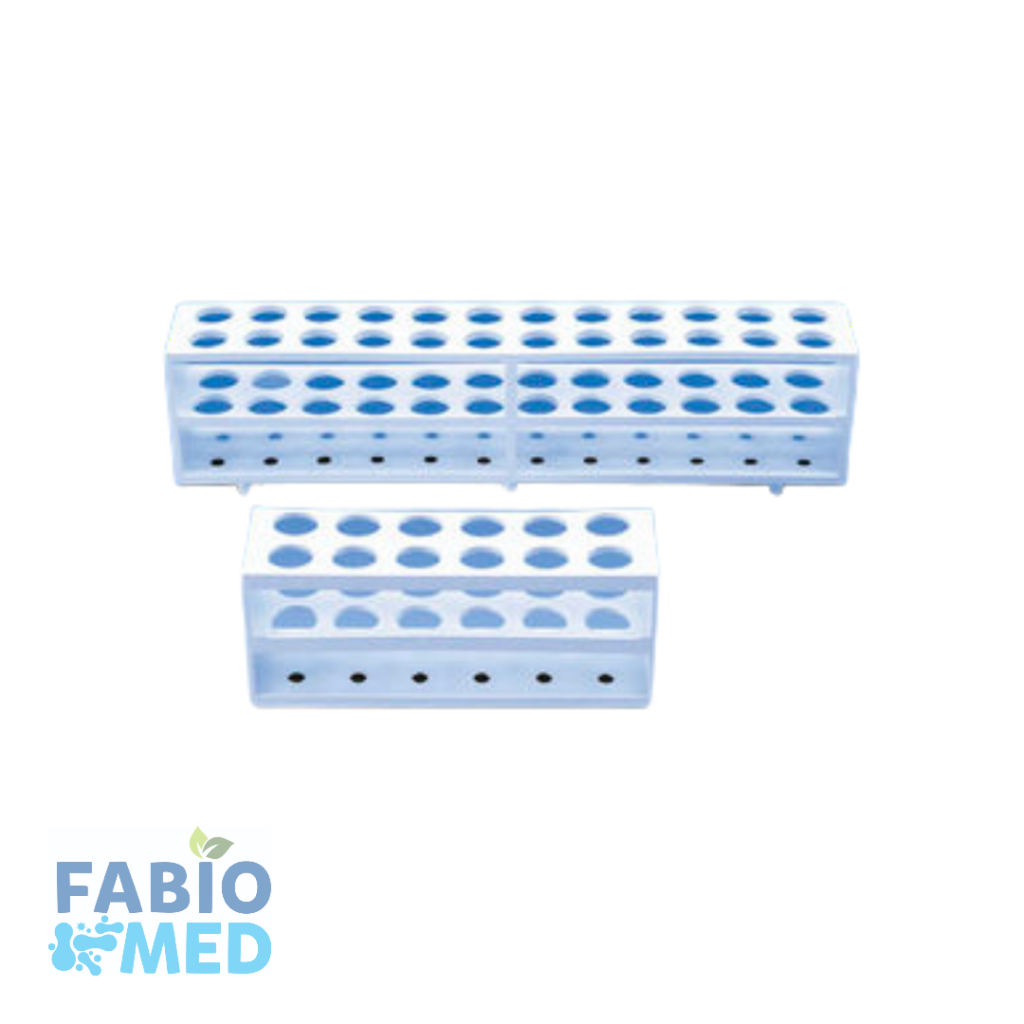 Portoir pour tubes à essai – La SARL FABIOMED-Vente matériel laboratoire